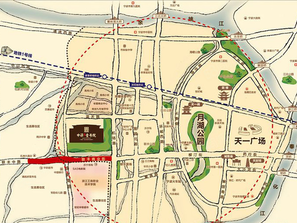 中梁壹号院,宁波中梁壹号院房价,曙院里,中梁壹号院物业、户型图、周边配套和交通详情_宁波58爱房