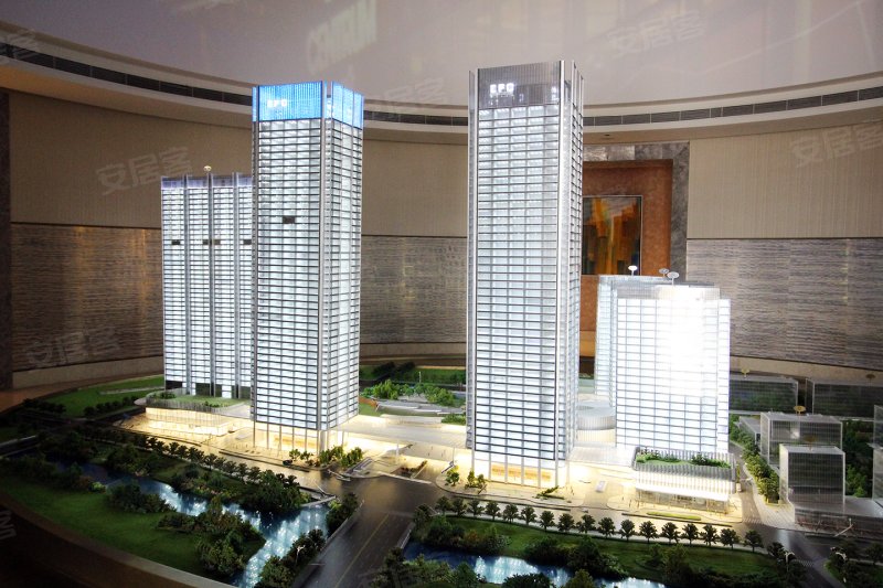 杭州EFC西溪丽晶居底商-沙盘图(14) - 杭州安居客