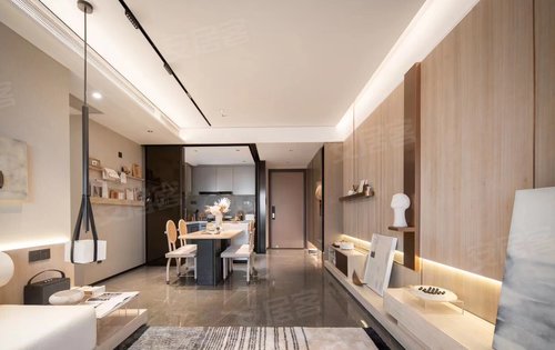 中海观澔府动态:中海观澔府，LDKB客餐厨阳一体化，让空间更宽敞，增加更多家里共融互动性。-广州安居客