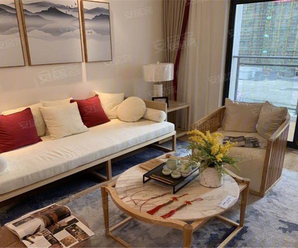 联投花山郡别墅A3户型，联投花山郡别墅3室2厅2卫1厨约110.00平米户型图，朝南北朝向 - 武汉安居客